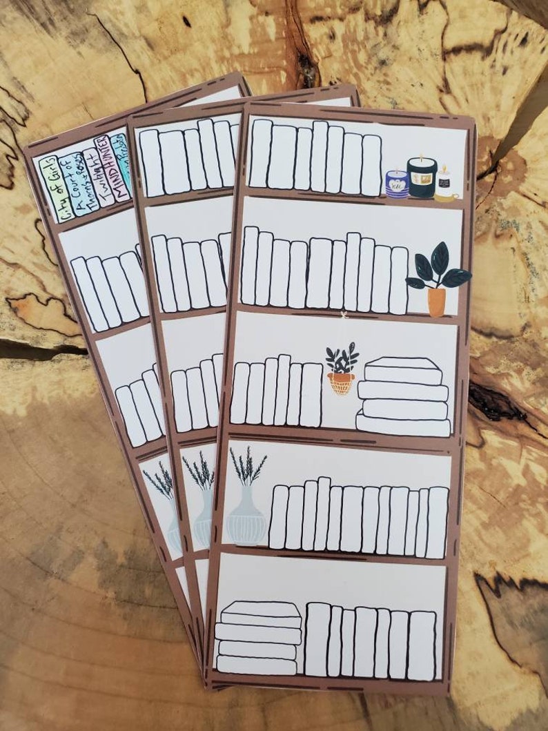 Printable Book Tracker Bookmark Printable Reading Tracker - Etsy