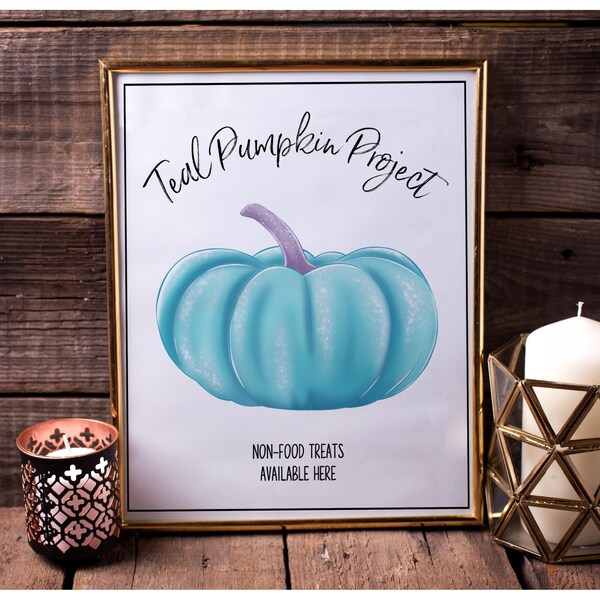 Teal Pumpkin - Etsy