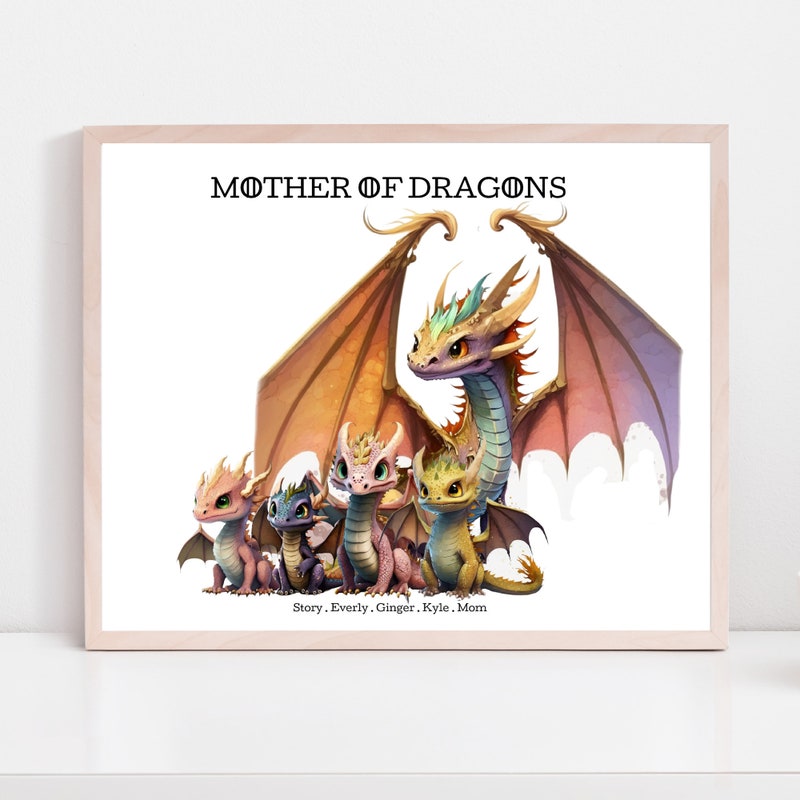 Dragon Family - Etsy
