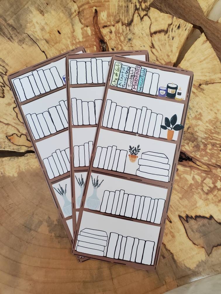 Printable Book Tracker Bookmark Printable Reading Tracker - Etsy Canada