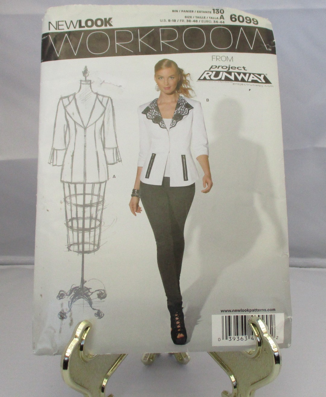 NEW LOOK Project Runway Jacket Sizes 8-18 #6099 - Etsy