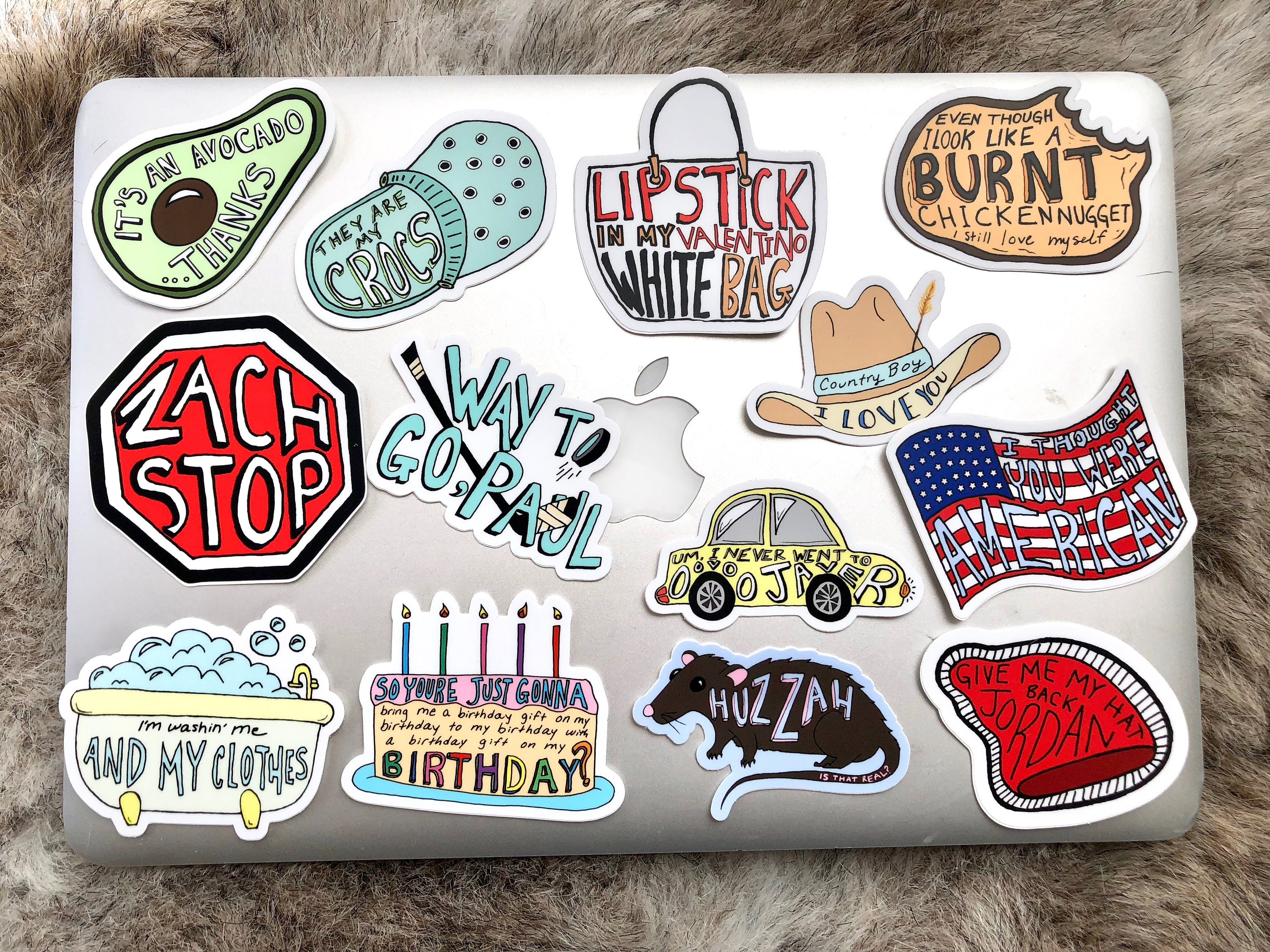 Vine Stickers - "zach Stop" Laptop Stickers - Vine Stickers - Laptop ...