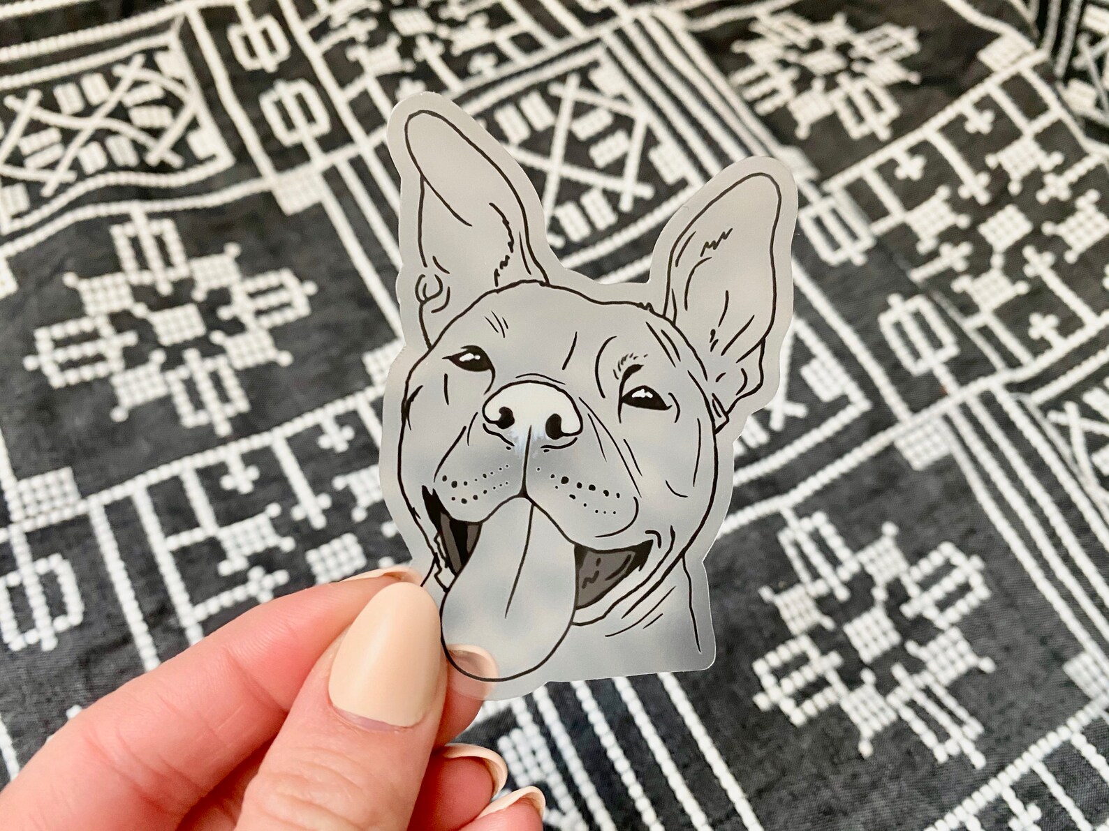 Pitbull Sticker Amstaff American Stafford Sticker Pitbull | Etsy