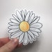 Daisy Sticker Waterproof and Weatherproof VSCO Sticker Rose Soma ...