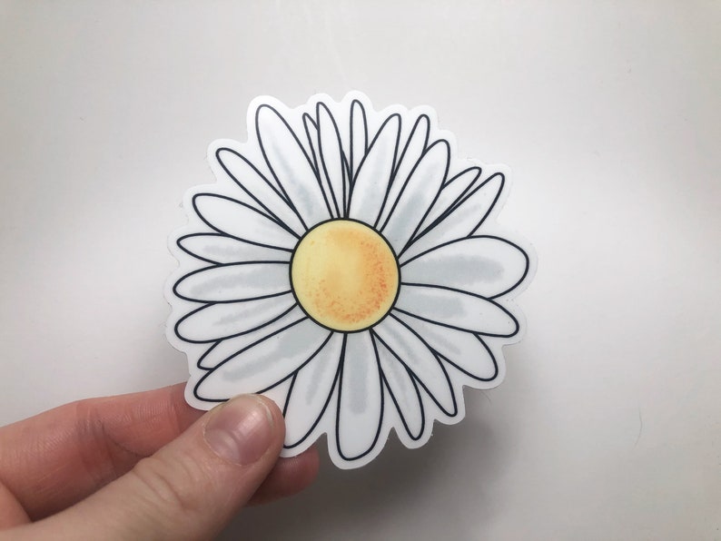 Daisy Sticker Waterproof and Weatherproof VSCO Sticker - Etsy