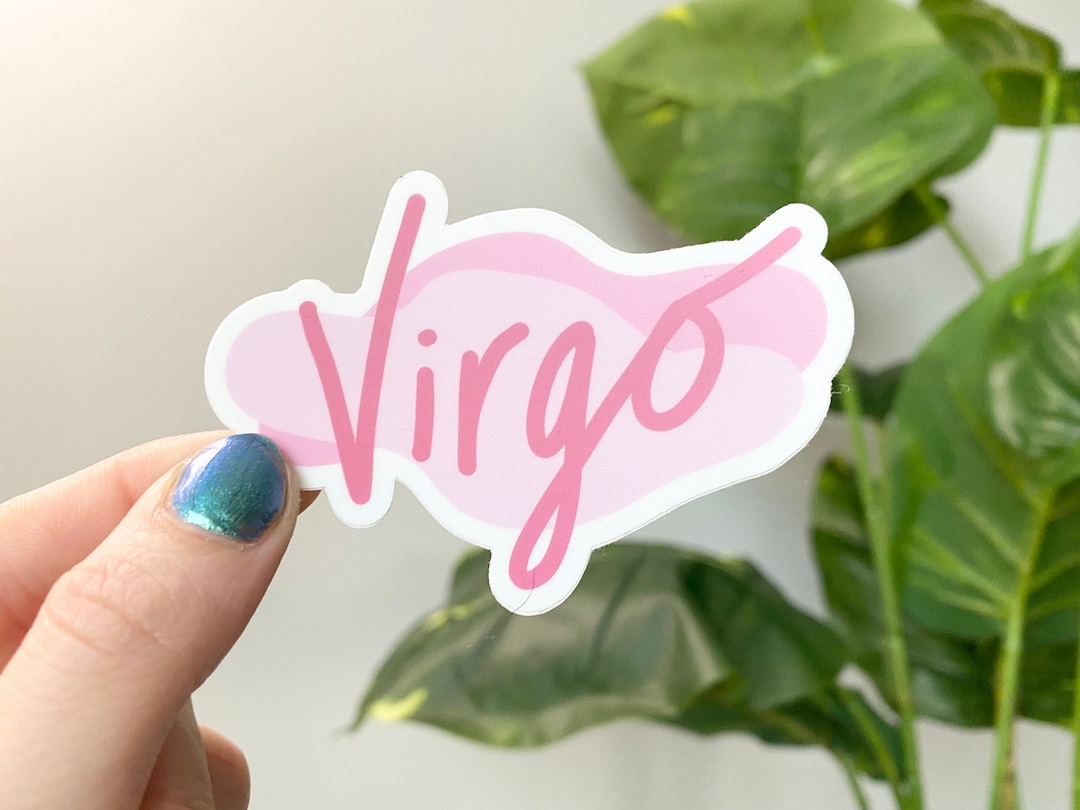 Virgo Zodiac Sticker Zodiac Sign Stickers, Zodiac Stickers, Zen Artsy ...