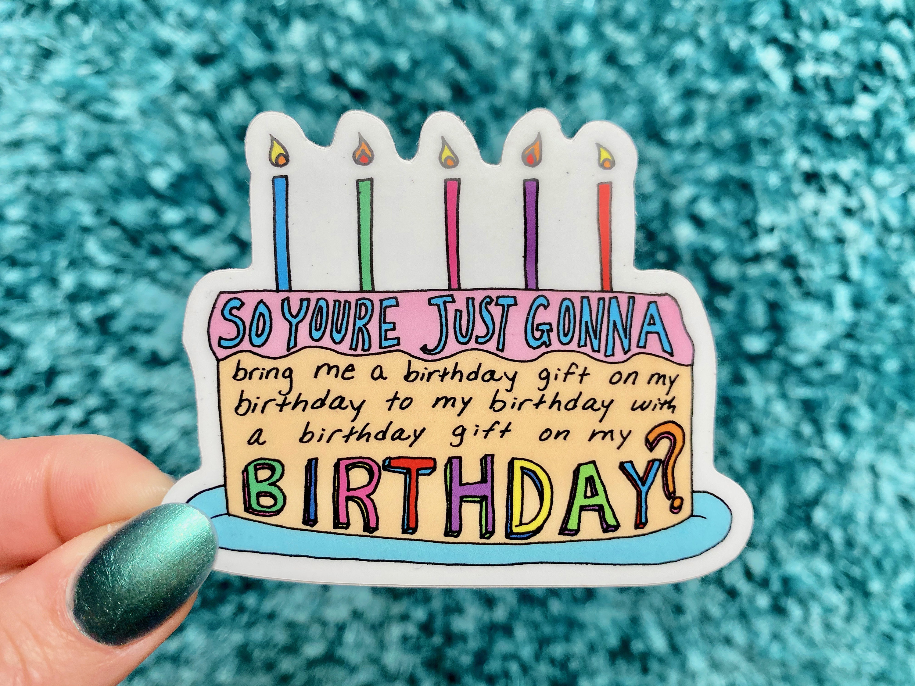 Vine Sticker Happy Birthday Vine Stickers by Rose Soma - Etsy