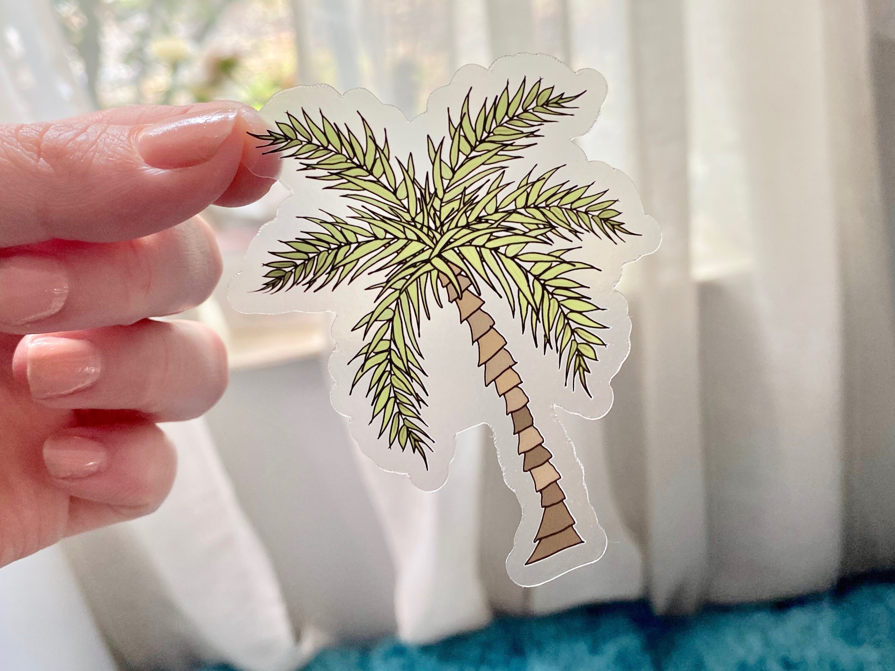 Palm Tree Sticker Pegatinas para portátiles Palma árbol | Etsy