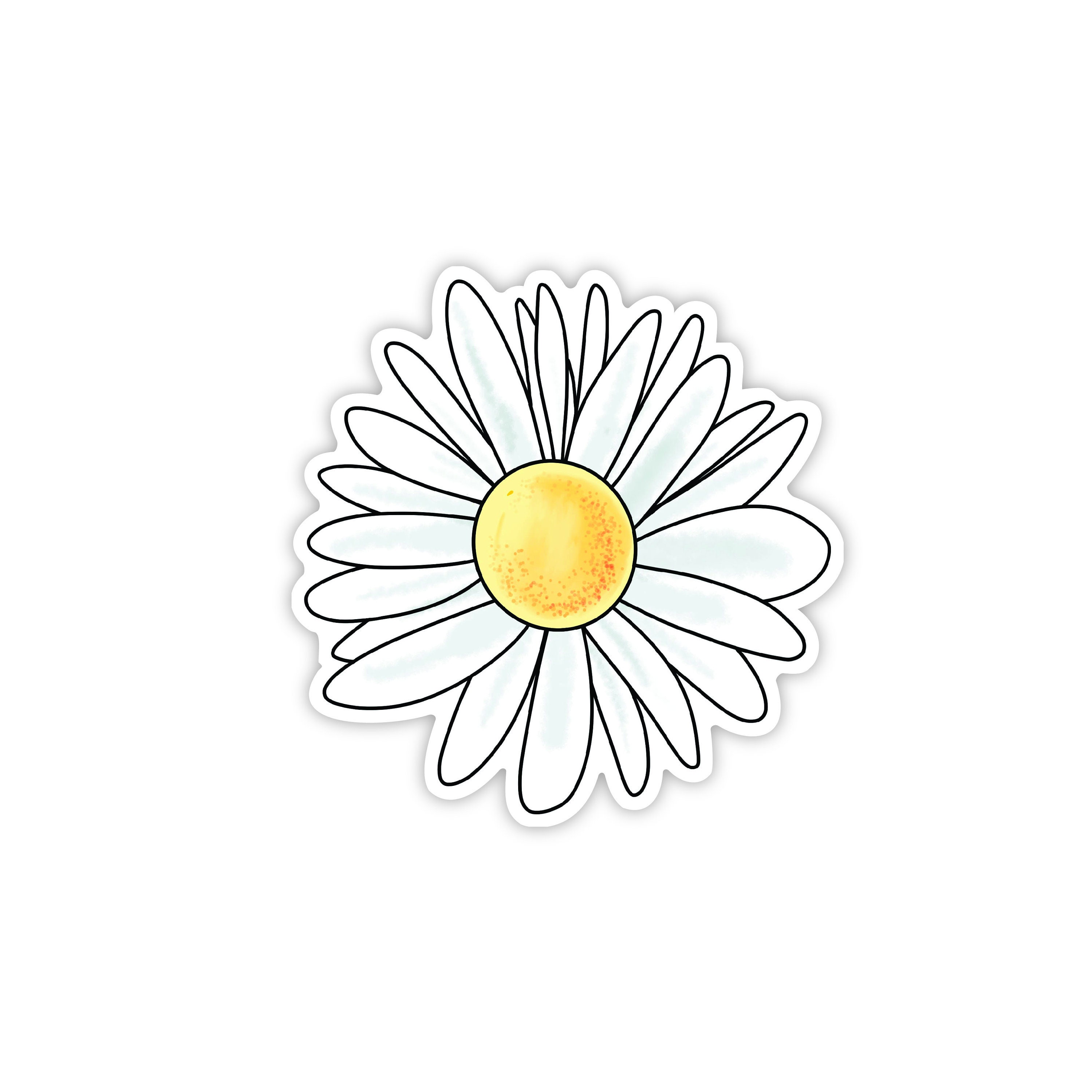 Daisy Sticker Waterproof and Weatherproof VSCO Sticker - Etsy