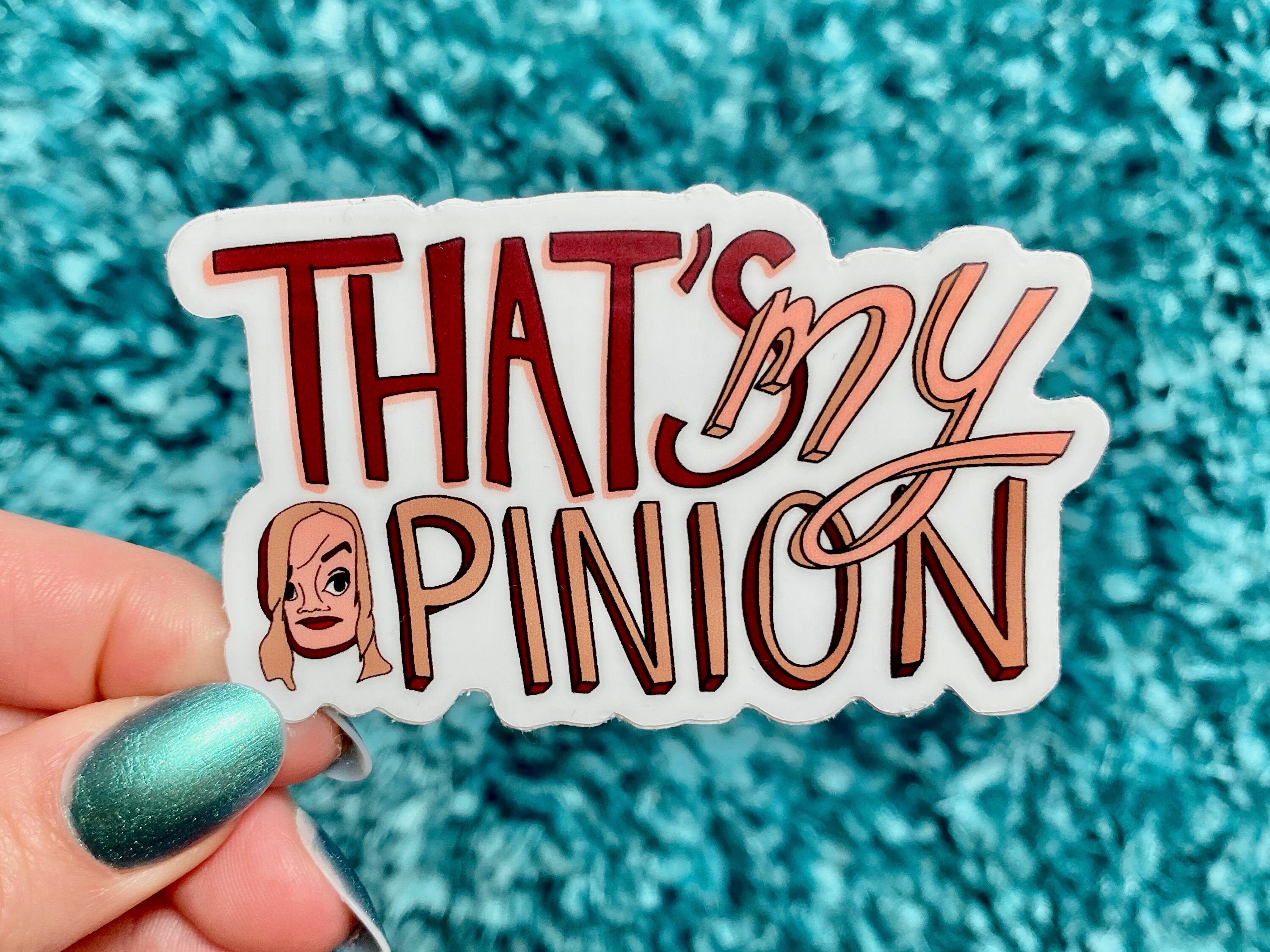 Vine Sticker That's my OPINION Opinion Vine | Etsy