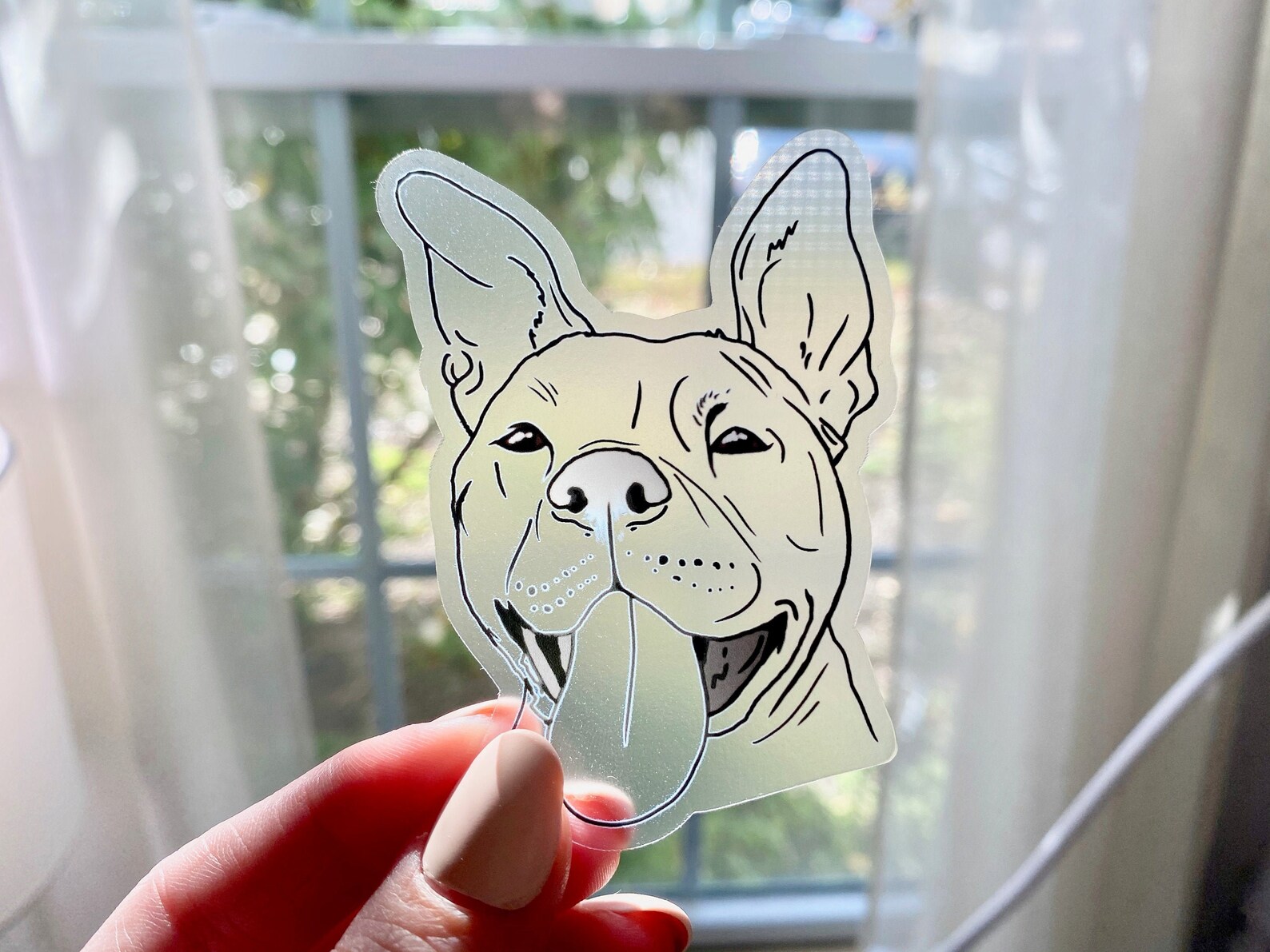 Pitbull Sticker Amstaff American Stafford Sticker Pitbull | Etsy