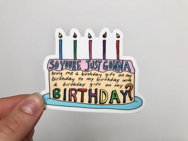 Vine Sticker Happy Birthday Vine Stickers by Rose Soma - Etsy