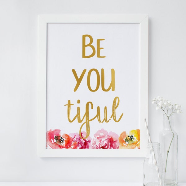 Beyoutiful Wall Art - Etsy