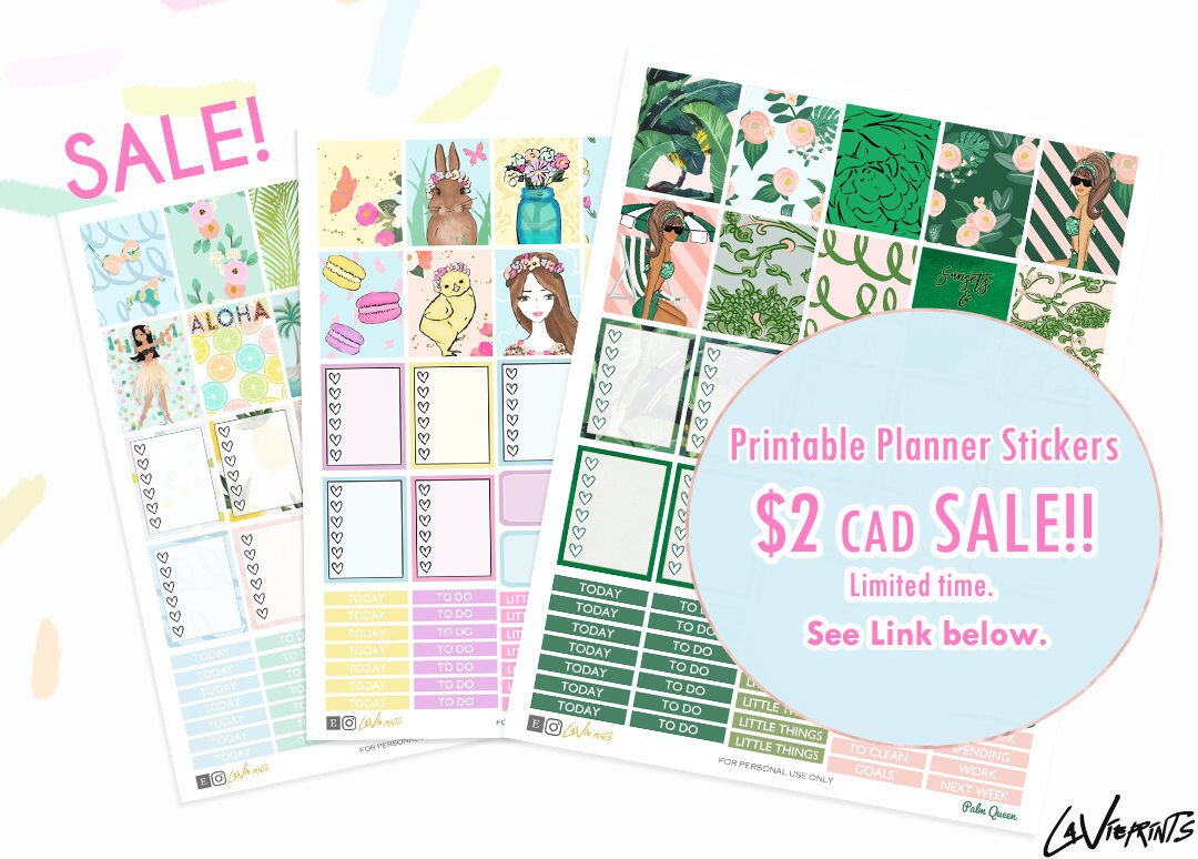 Marble Planner Stickers, Printable, Weekly Kit, Gold Stickers, Glam ...