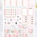 Pretty & Pink Weekly Kit Printable Planner Stickers - Planner Girl ...
