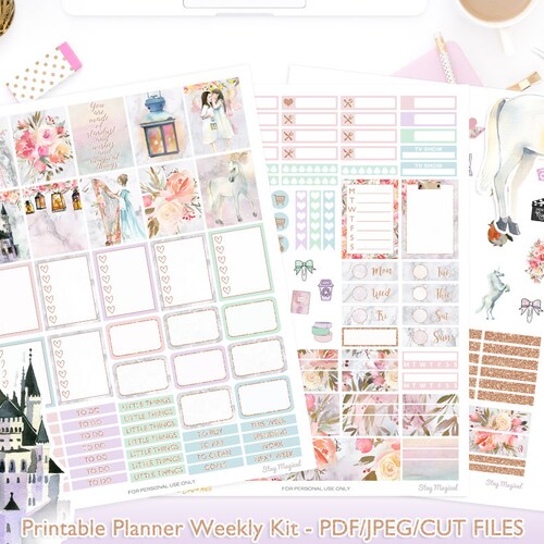 Printable Planner Stickers for Erin Condren Planner Winter | Etsy