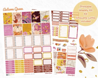 Fall Planner Stickers Printable Stickers Use With Erin - Etsy
