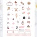 Pretty & Pink Weekly Kit Printable Planner Stickers - Planner Girl ...