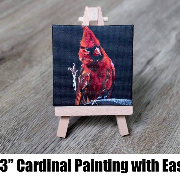 Cardinal Painting - Etsy