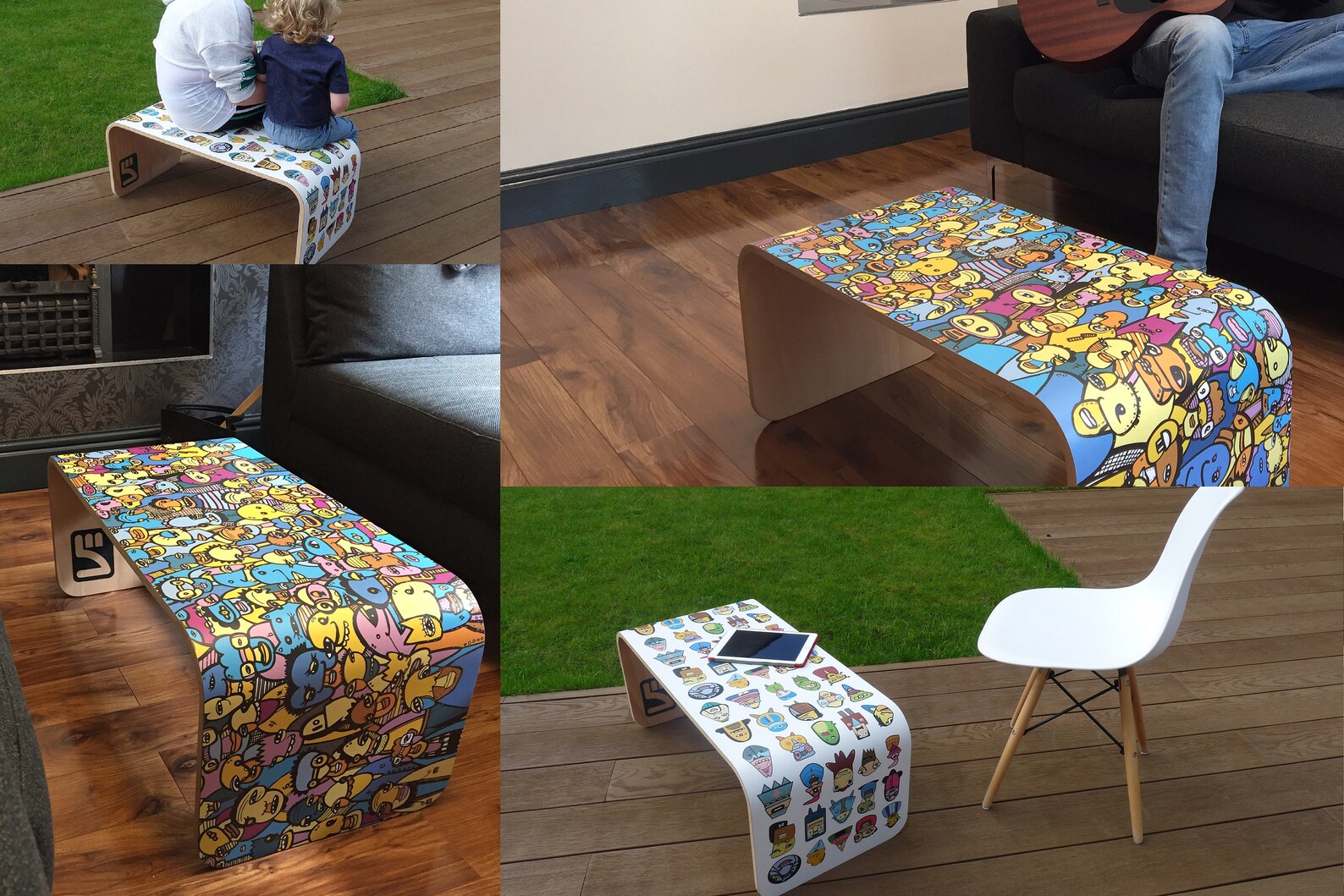 Illuskate Table - Side Table, Coffee Table, Console or Bench, a Truely ...
