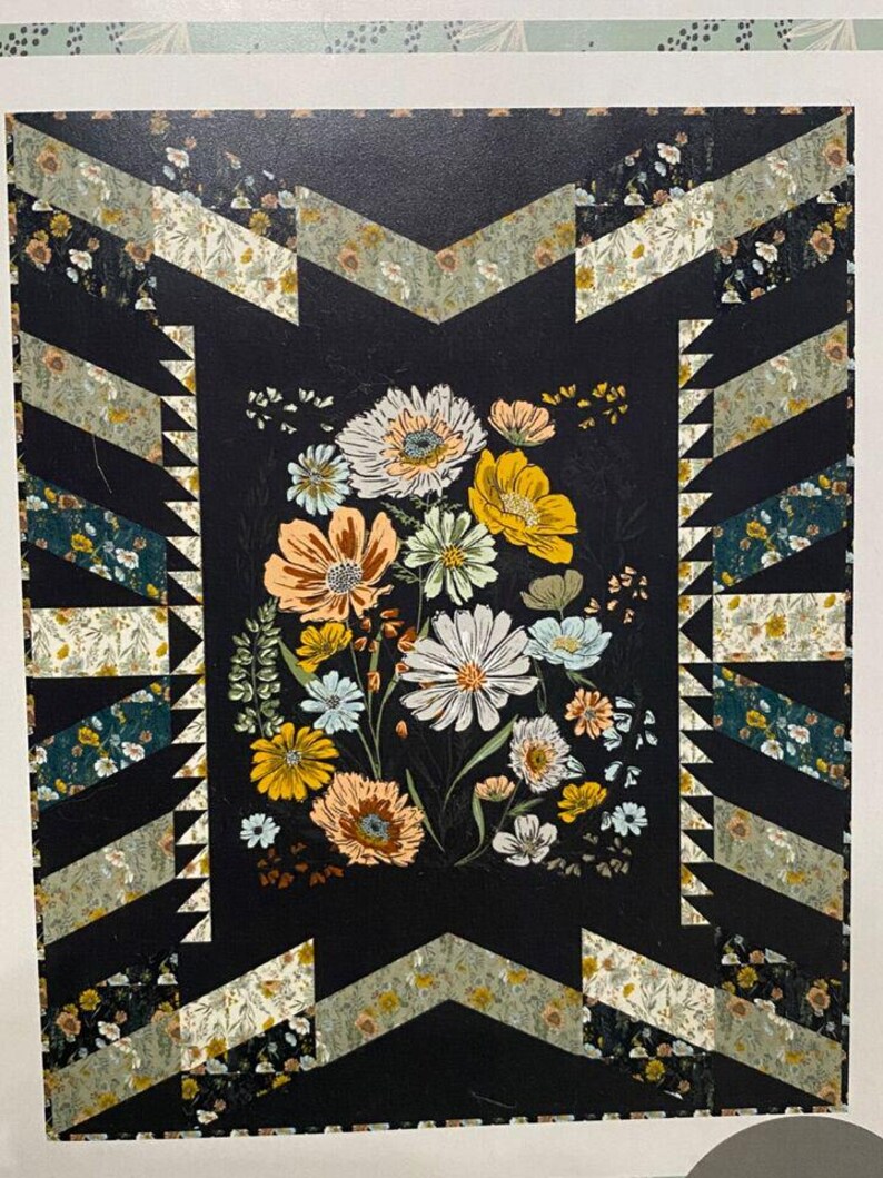 Misty Moor Wildflower Physical Quilt Pattern Moda Woodland ...