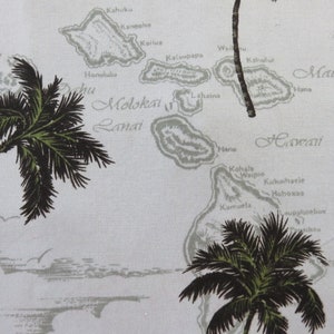 Hawaiian Map Shirt, HAWAII Brand Shirt, Made in Hawaii, Hawaii Island ...