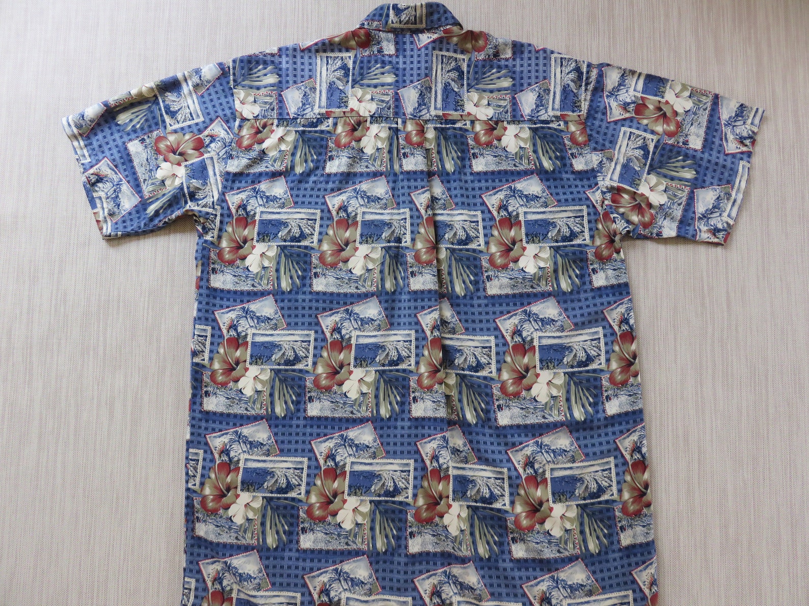 Hawaiian Shirt Men REPP LTD Tropical Aloha Shirt Paradise - Etsy