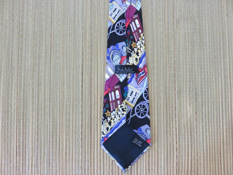 NICOLE MILLER Movie Tie Copyrighted 1994 Vintage Necktie RKO - Etsy