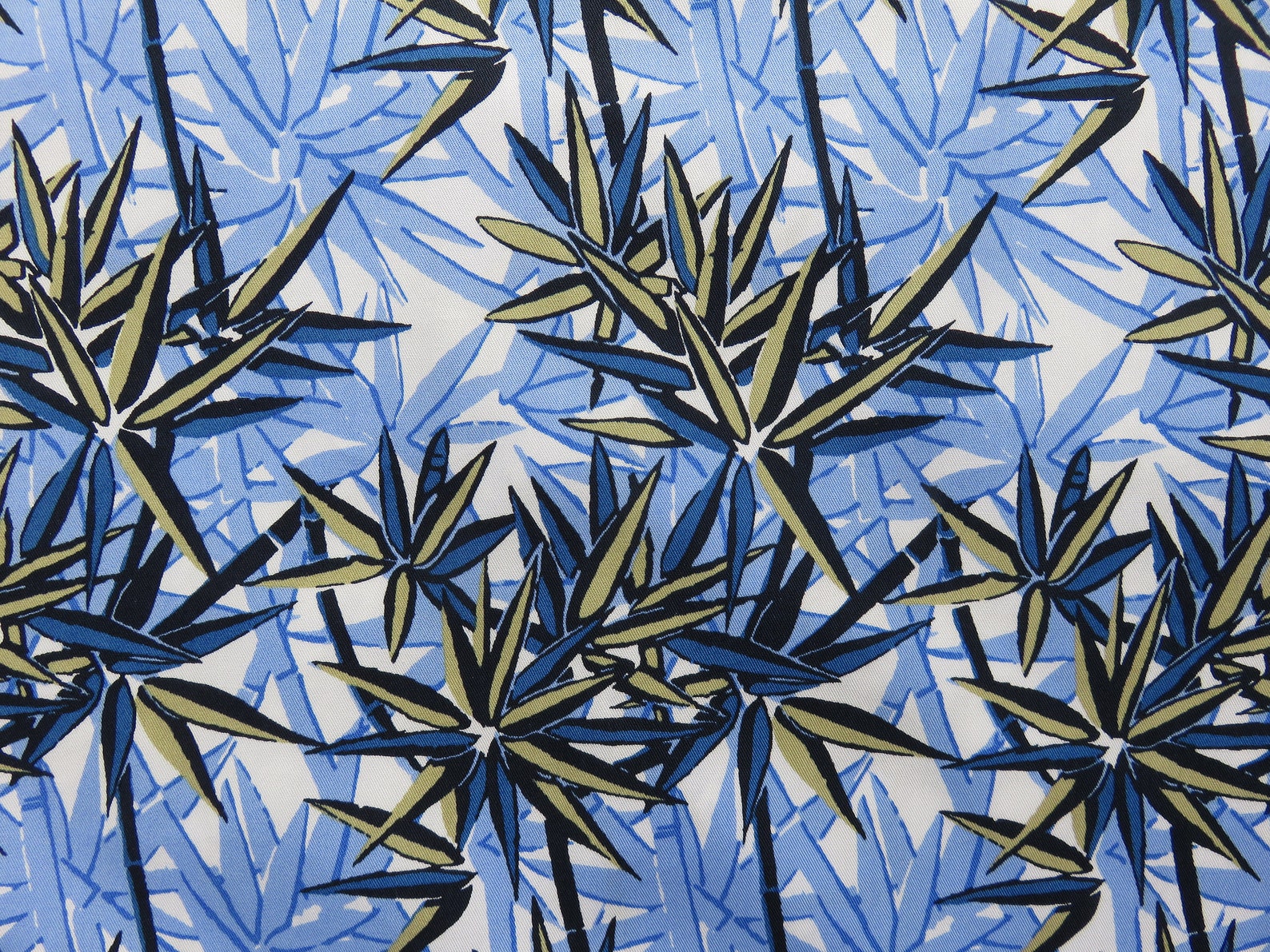 Hawaiian Shirt DANIEL CREMIEUX Bodacious Blue Bamboo Hawaii | Etsy