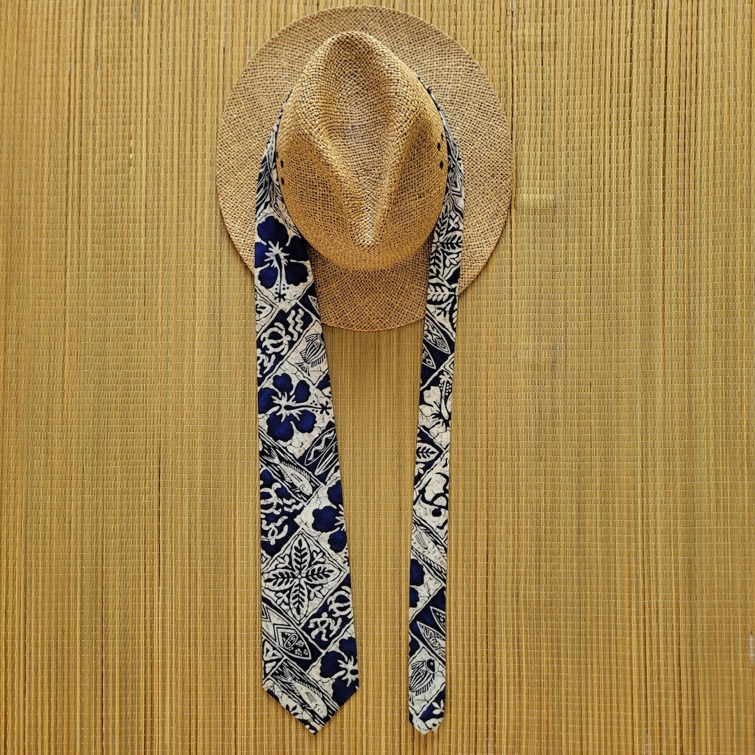 Hawaiian Tie PACIFIC LEGEND, Hand Made in Hawaii Neck Tie Traditional ...