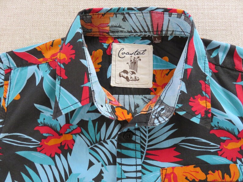 BOYS Hawaiian Shirt COASTAL California Surfer Shirt Vdub - Etsy