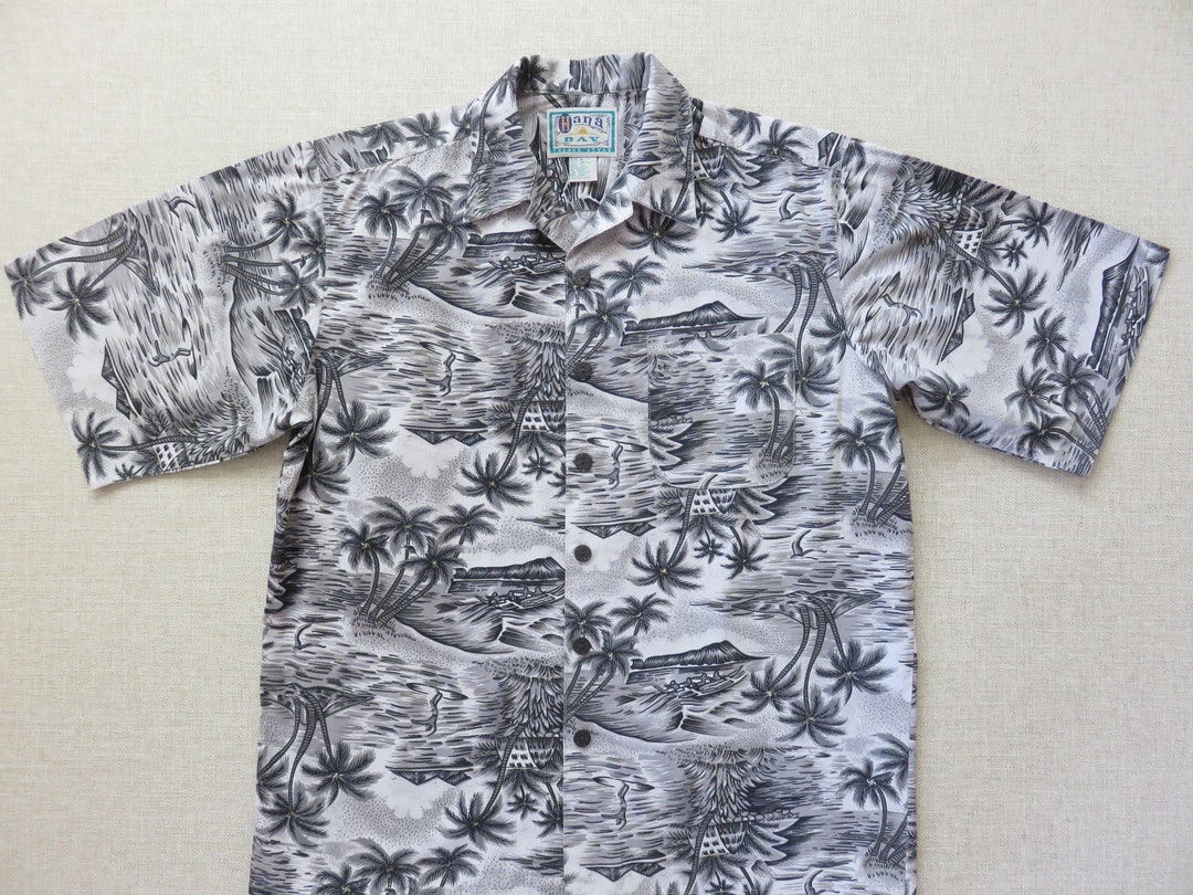Hawaiian Shirt, HANA BAY Island Style Aloha Shirt, Hawaii Surfer Shirt ...