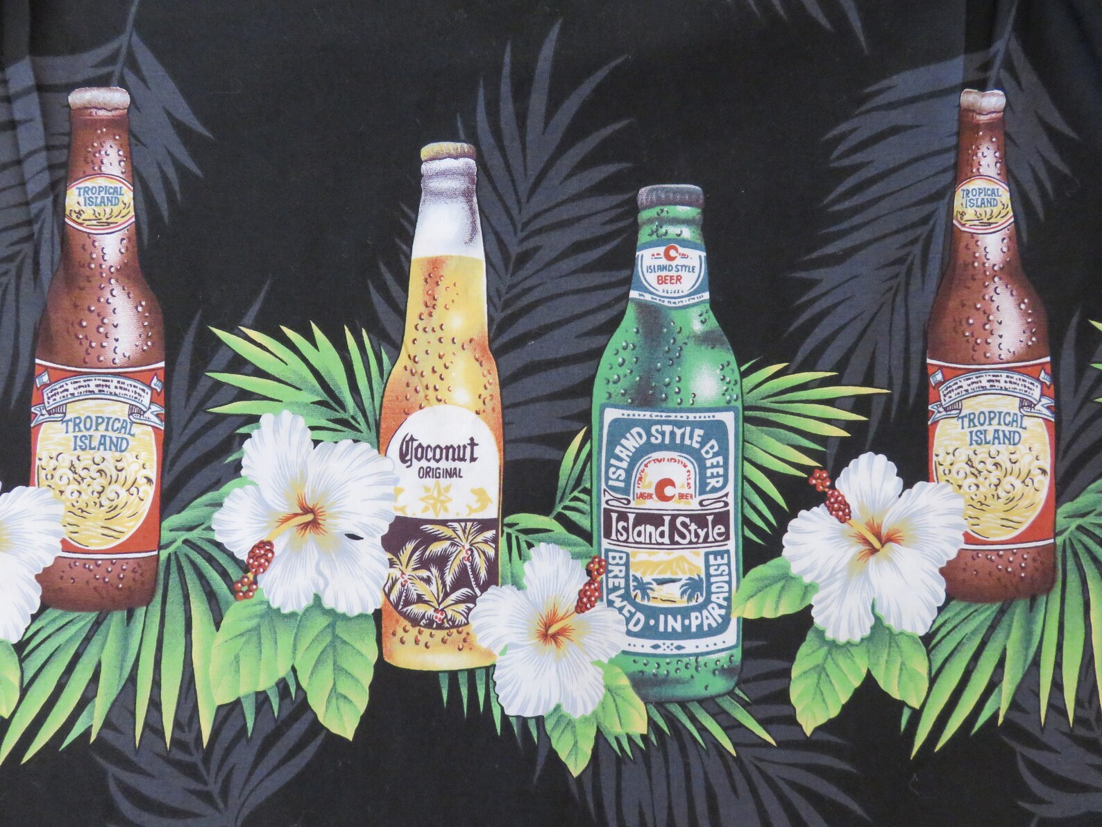 Hawaiian Beer Shirt PACIFIC LEGEND Crafted Beers Bottles - Etsy