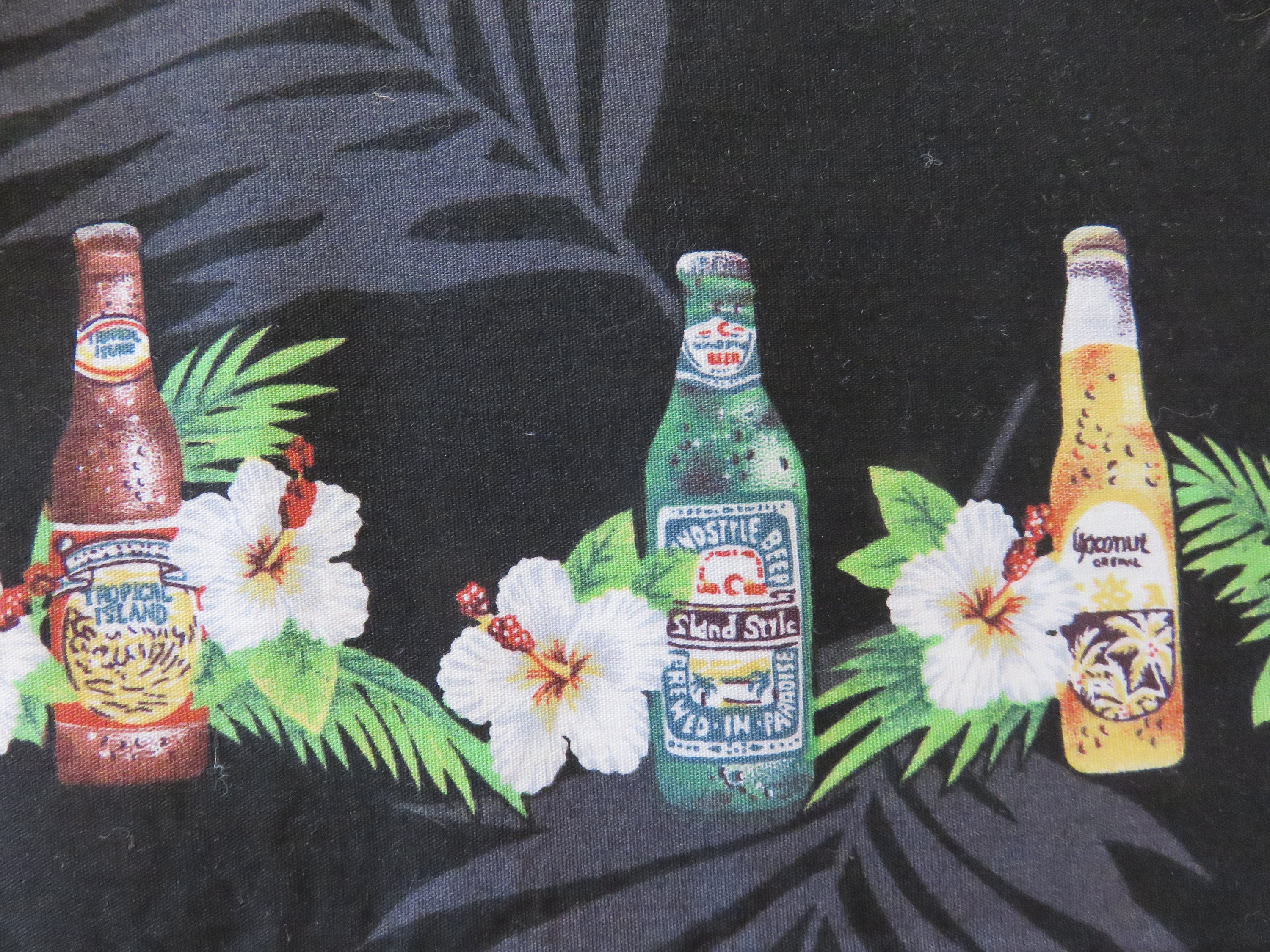 Hawaiian Beer Shirt PACIFIC LEGEND Crafted Beers Bottles - Etsy