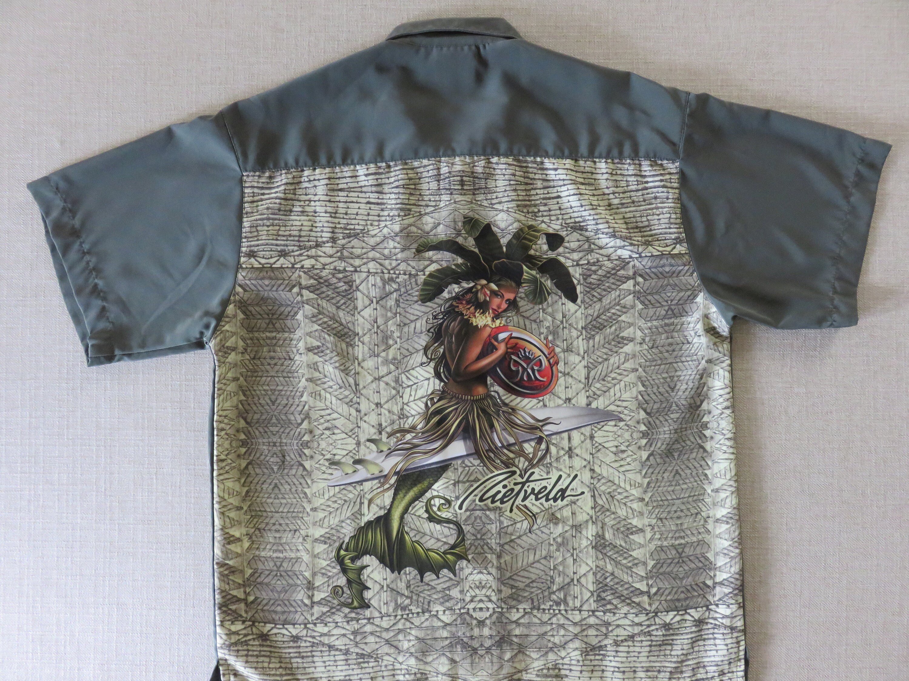 RICK RIETVELD Hawaiian Shirt Rietveld California Surfer - Etsy