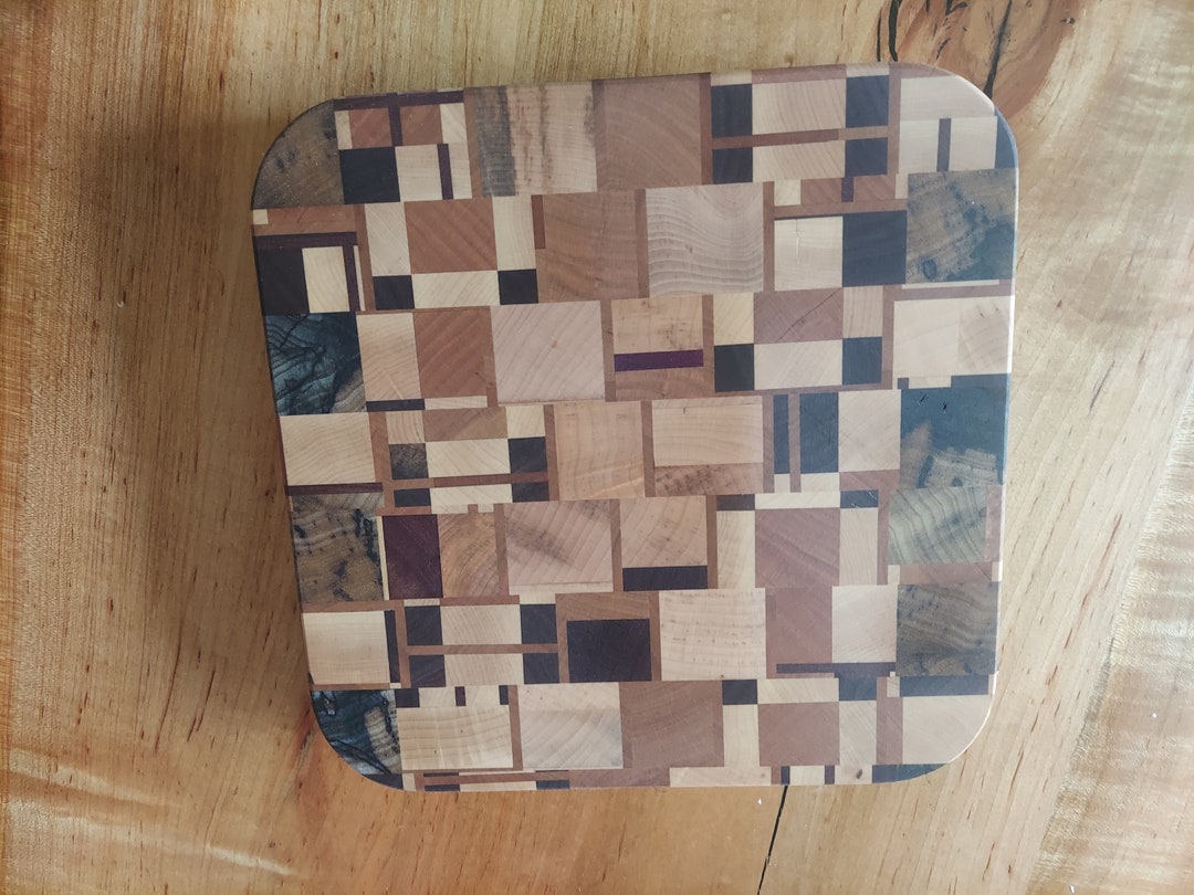 Small End Grain Butcher Block - Etsy