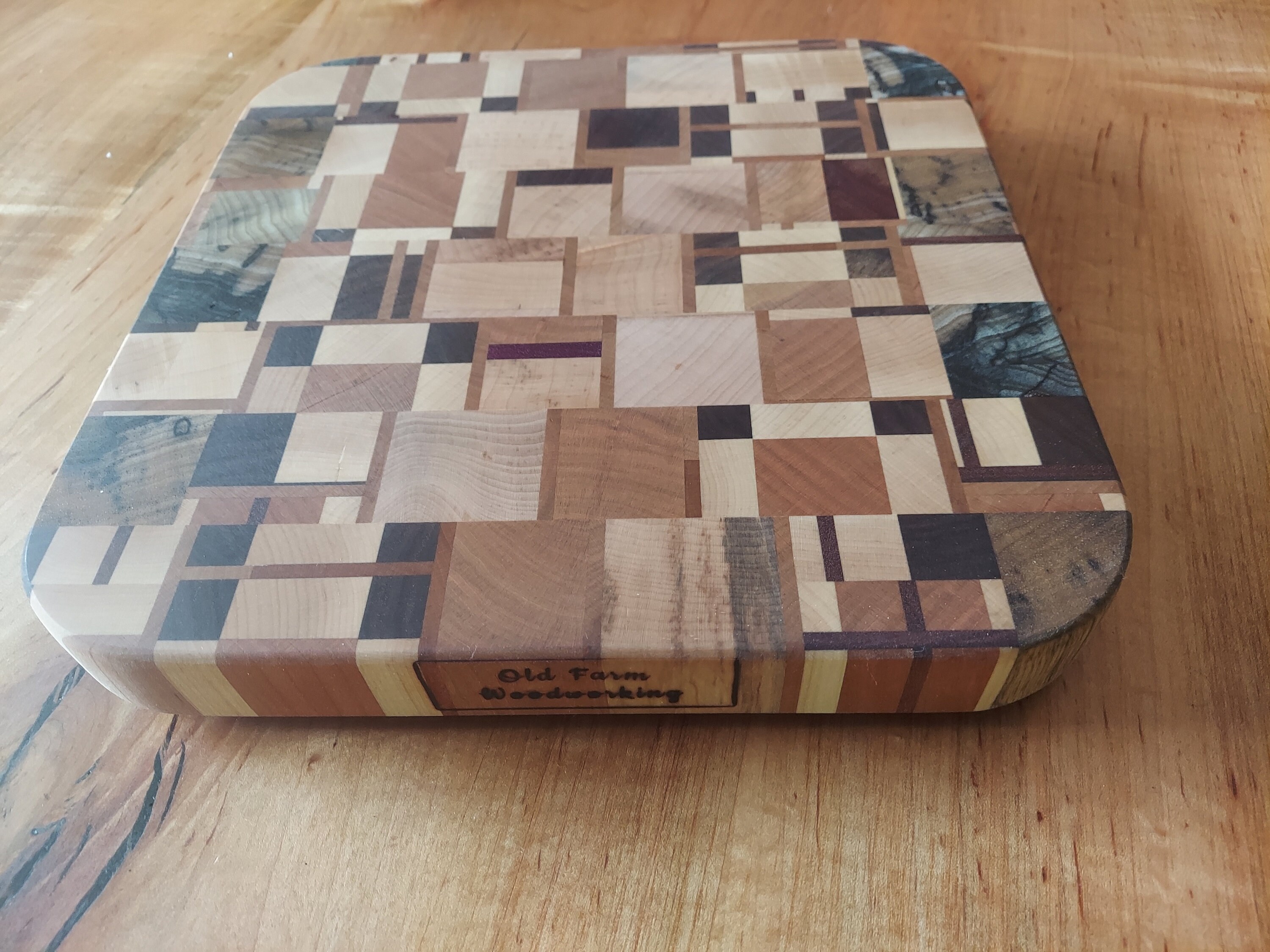 Small End Grain Butcher Block - Etsy