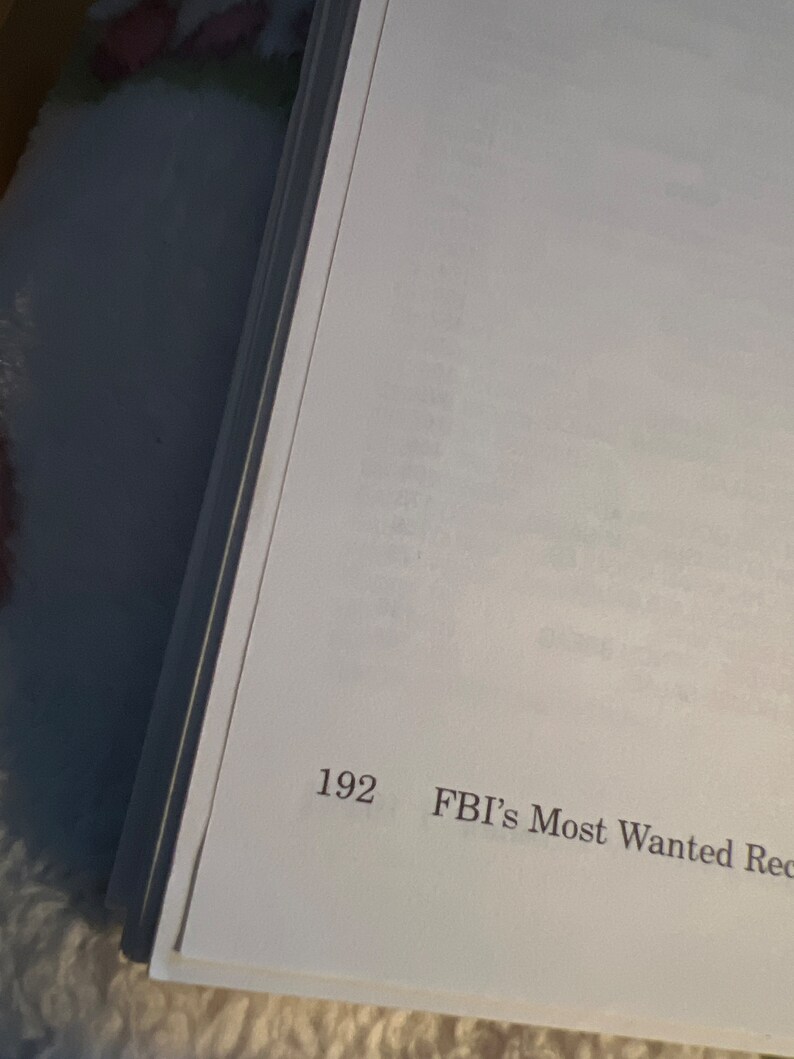 FBI COOKBOOK With the Most Wanted Recipes, Softcover, Binder - Etsy