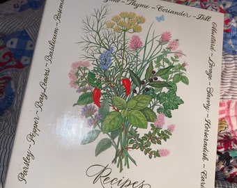 Vintage Hallmark Recipe Binder Organizer - Etsy