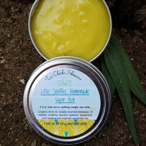 Little Sniffles Homemade Non-toxic Vapor Rub - Etsy