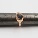 Blue Apatite Ring With Electroformed Copper Band // Raw Stone Ring ...