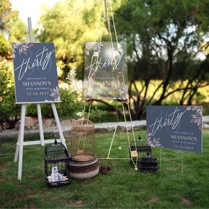 18x24 Personalized Funeral Welcome Sign, Custom Celebration of Life ...