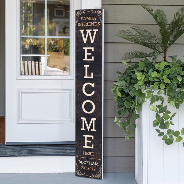 Custom Porch Sign - Etsy