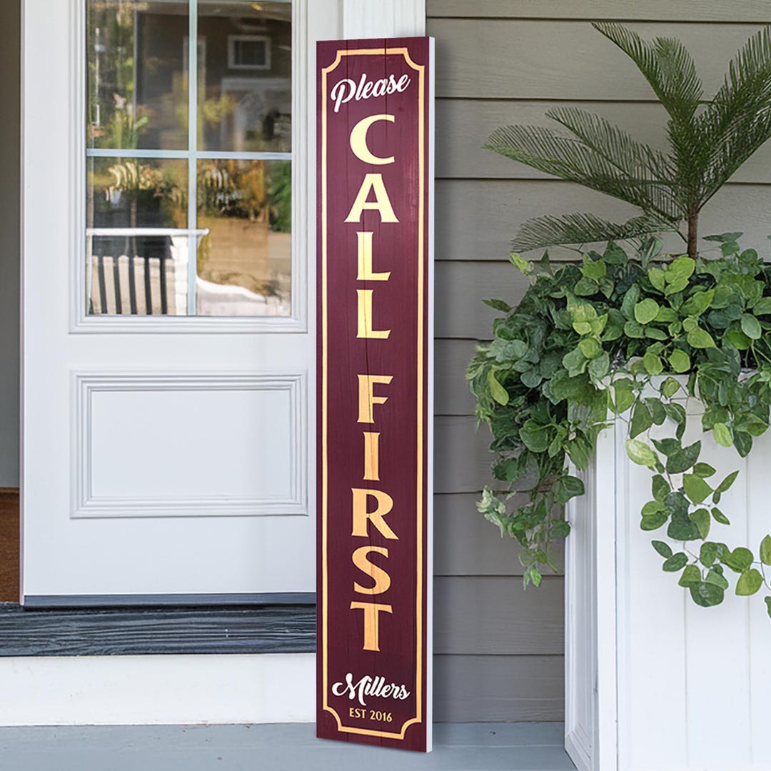 Custom Porch Sign, Custom Welcome Sign for Porch, Outdoor Welcome Home ...
