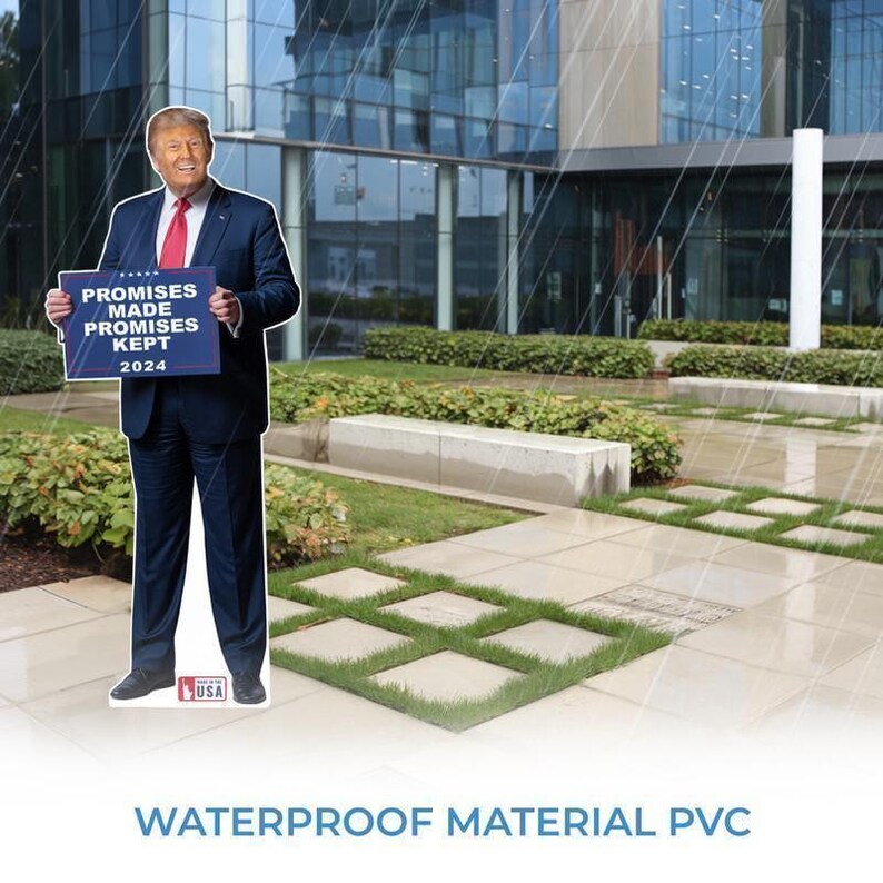 Donald Trump Standee: Life Size Political Decoration (6 Feet Tall) - Etsy