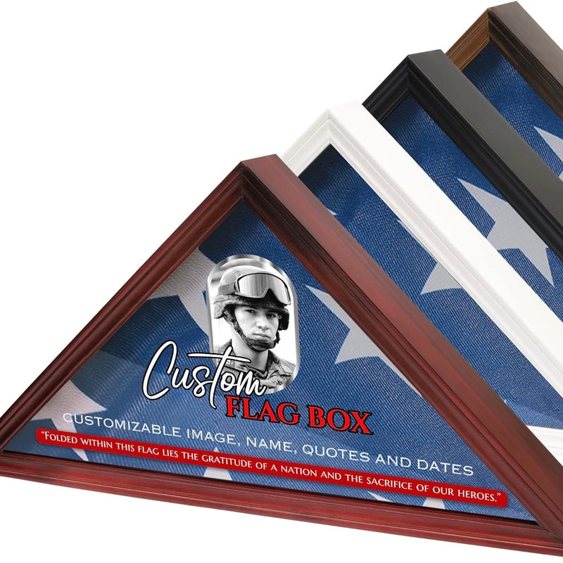 Flag Display Case - Etsy