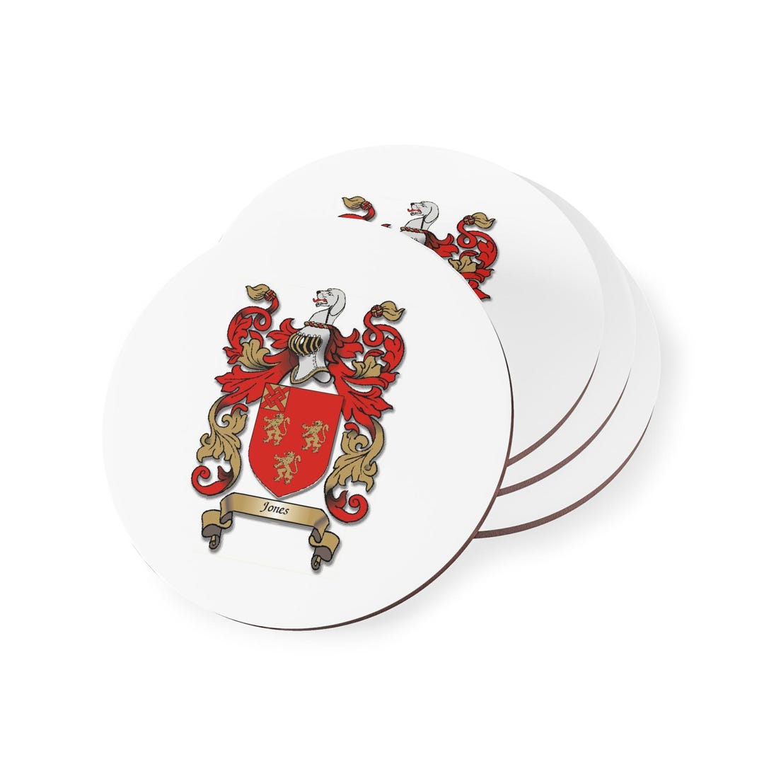 Coasters - Family Coat of Arms - Etsy