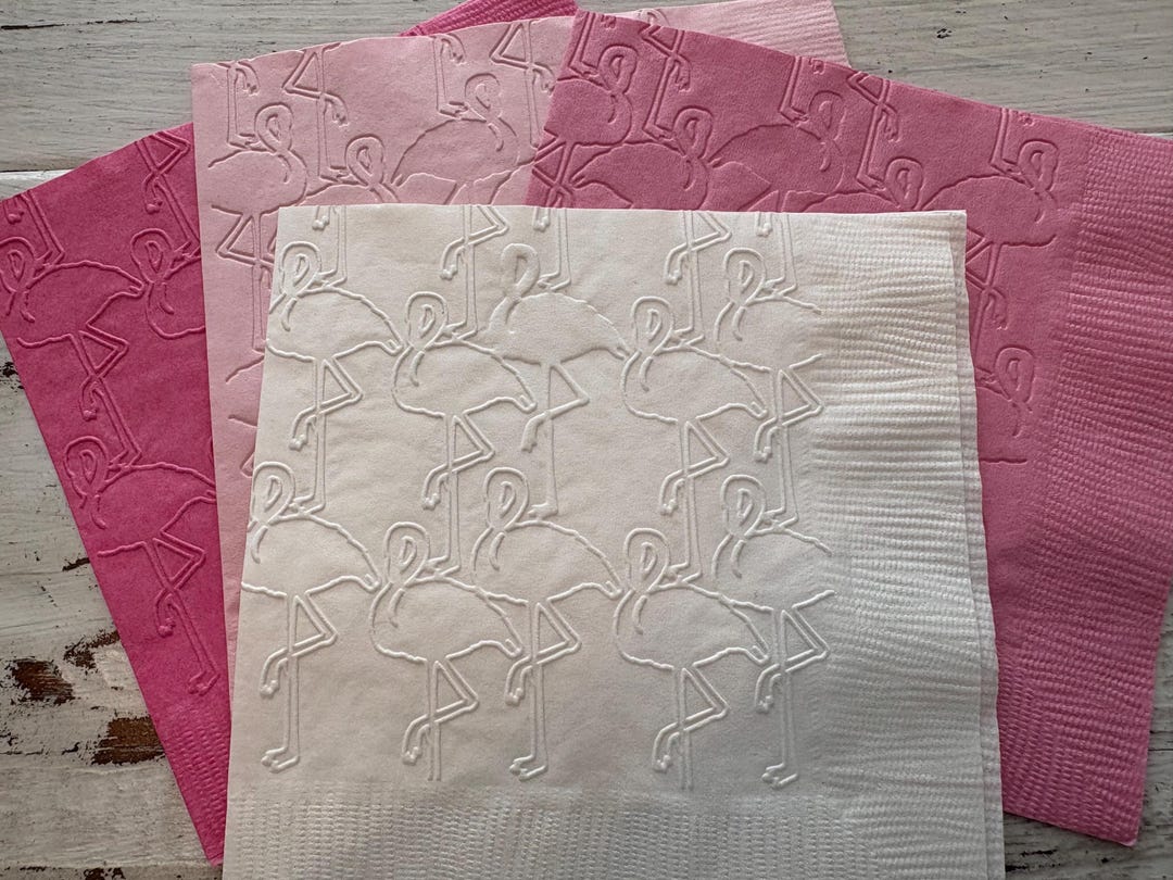 Flamingo Napkins, Birthday, Party, Baby Shower, Bridal Shower, Flock ...