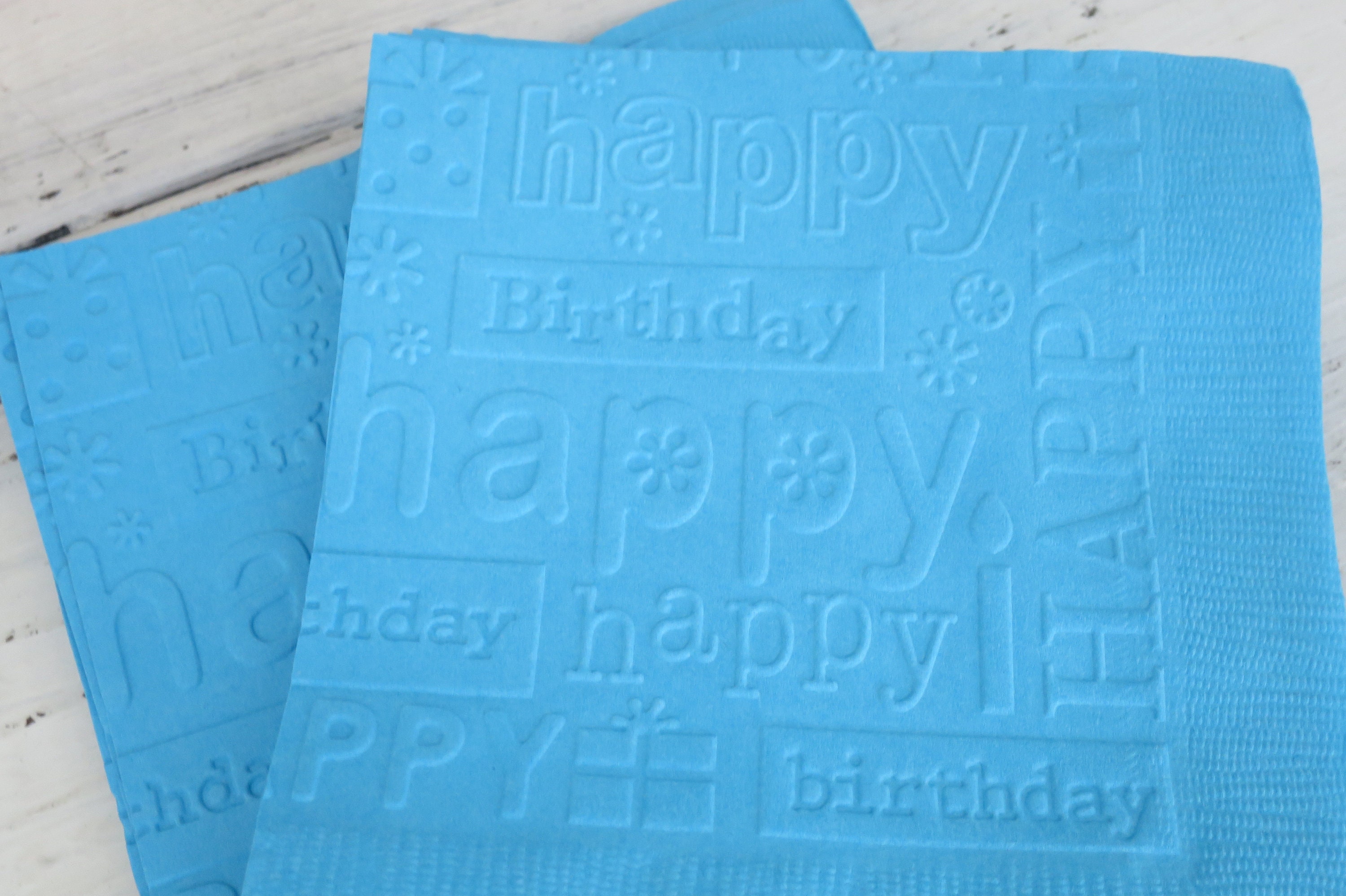 Birthday Napkins Happy Birthday Napkins Birthday Party | Etsy