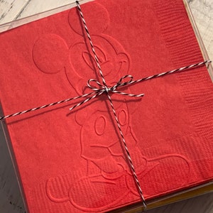 Mickey Mouse Napkins, Birthday, Baby Shower, 1st Birthday - Etsy